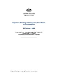 Roundtable Report-FINAL-pdf - Tackling Indigenous Smoking