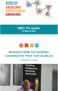 NBPU TIS 8.3 - Tackling Indigenous Smoking
