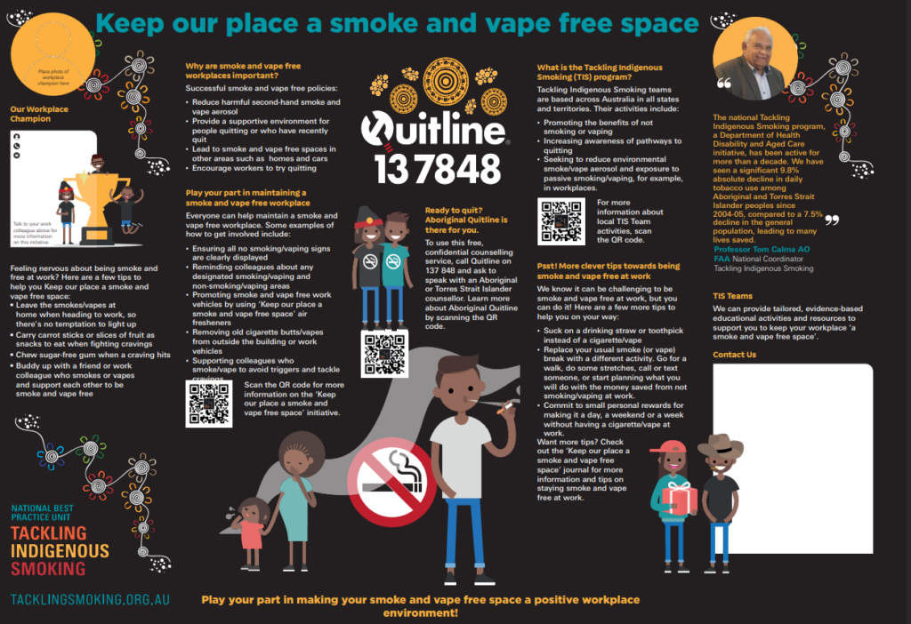 Smoke-free - Tackling Indigenous Smoking